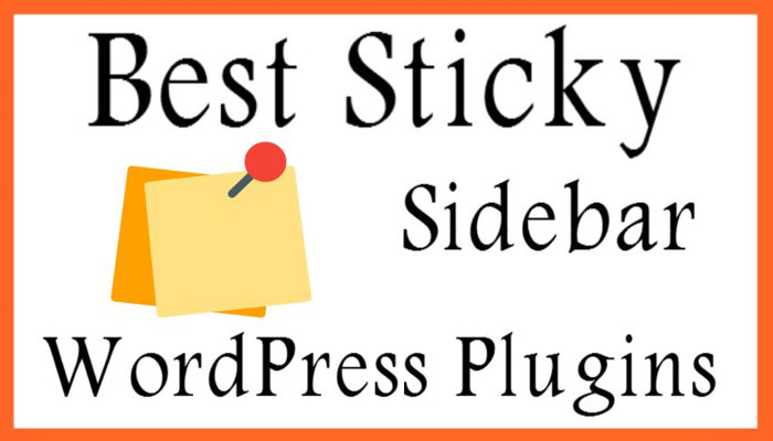 5 Best Sticky Sidebar WordPress Plugins 2018 - Gomahamaya
