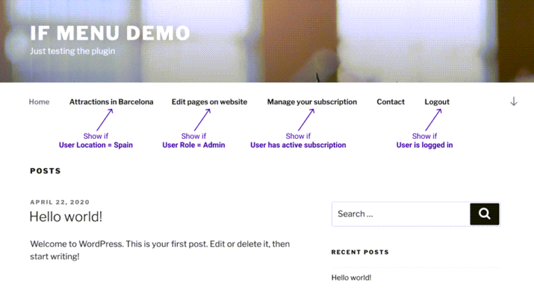 7 Best Different Menu Different Pages WordPress Plugin With Tutorial 2023