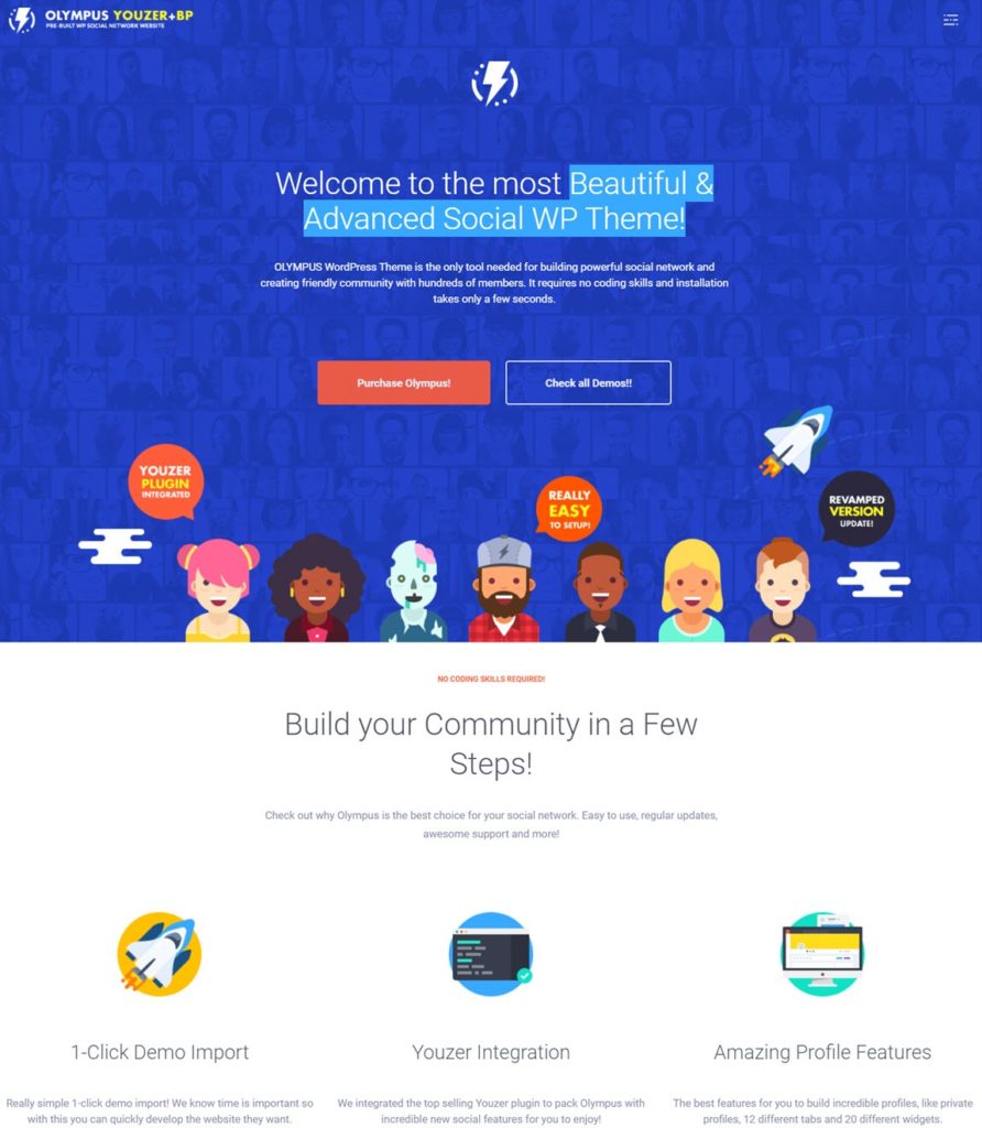14 Best WordPress BuddyPress And BbPress Themes 2022 - Gomahamaya