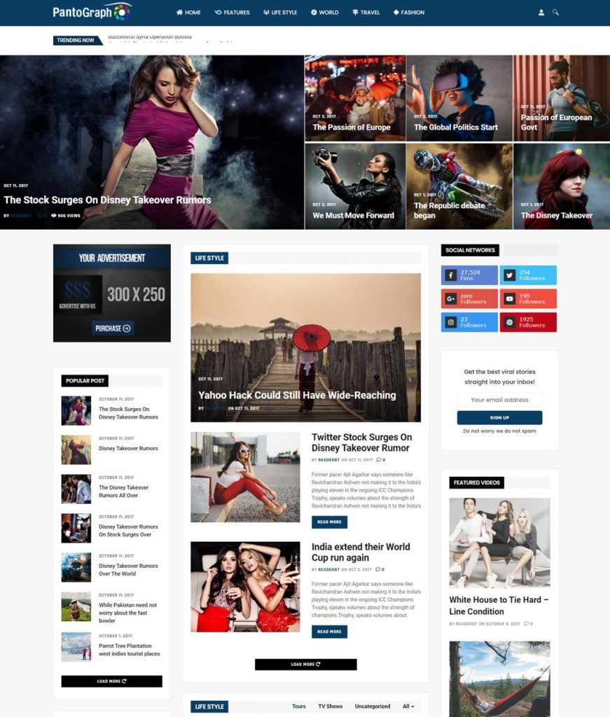 22 Best News And Magazine WordPress Themes 2023 - Gomahamaya