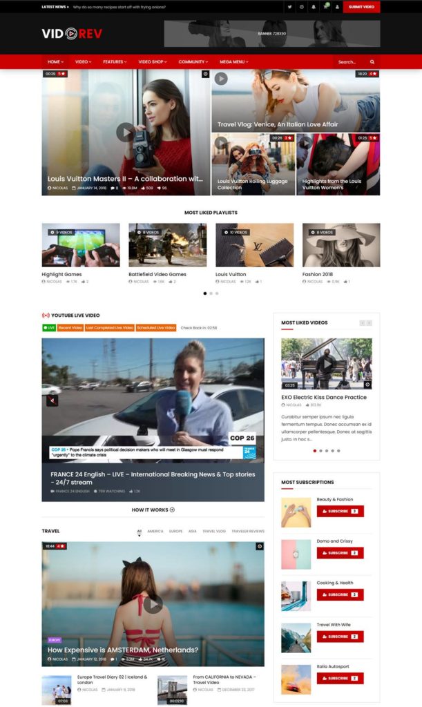 15 Best Video WordPress Themes 2023 - Gomahamaya
