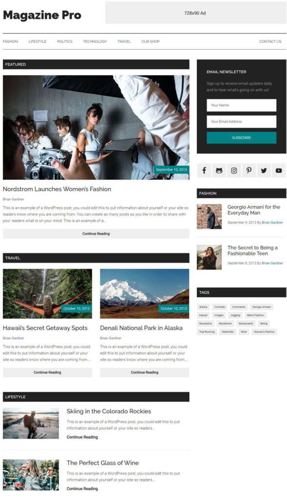22 Best News And Magazine WordPress Themes 2023 - Gomahamaya
