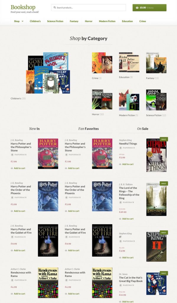 16 Best Book Store WordPress Themes 2023 To Sell Books Online - Gomahamaya